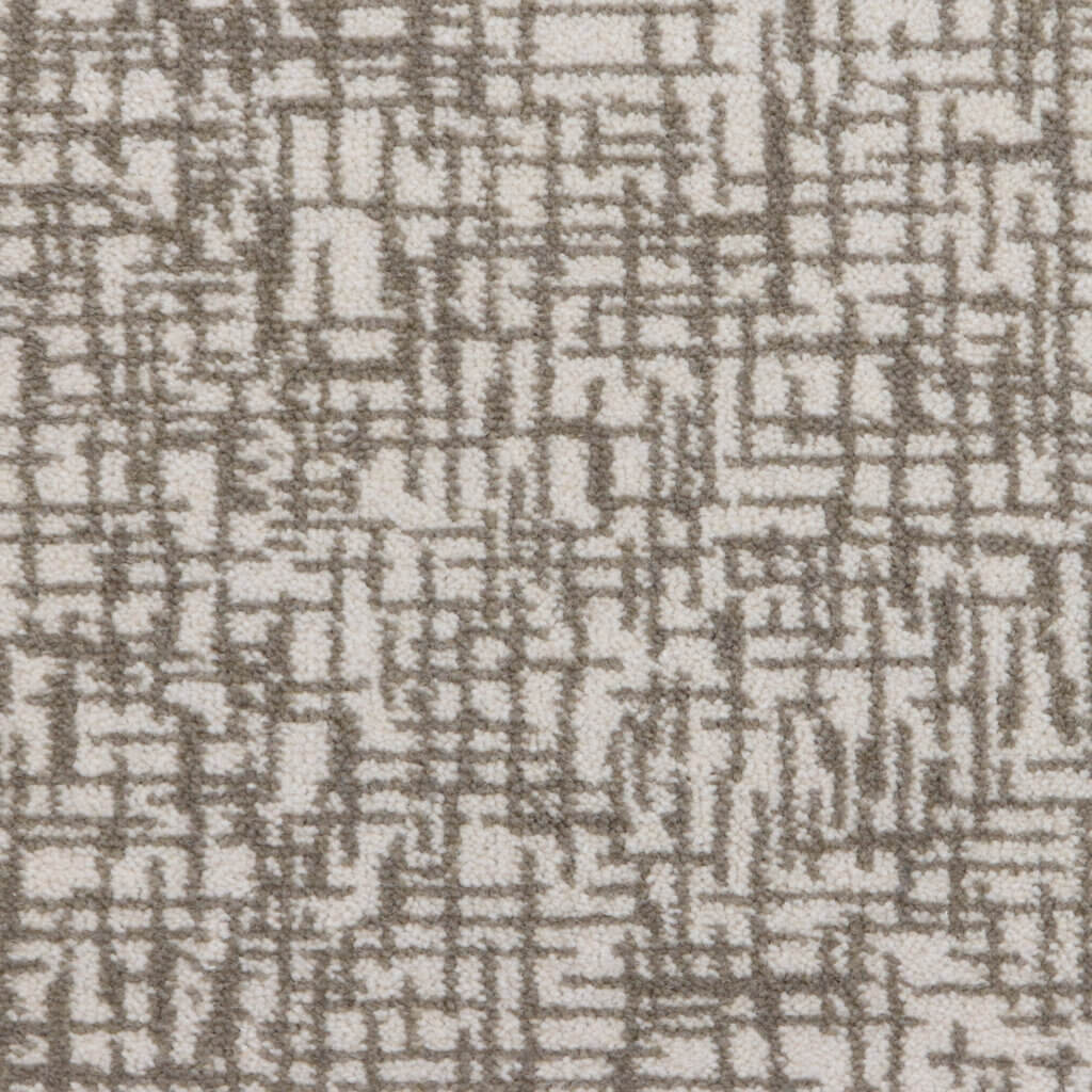 Crossover Circadian Rhythm | Custom Wool Crosshatch Carpet