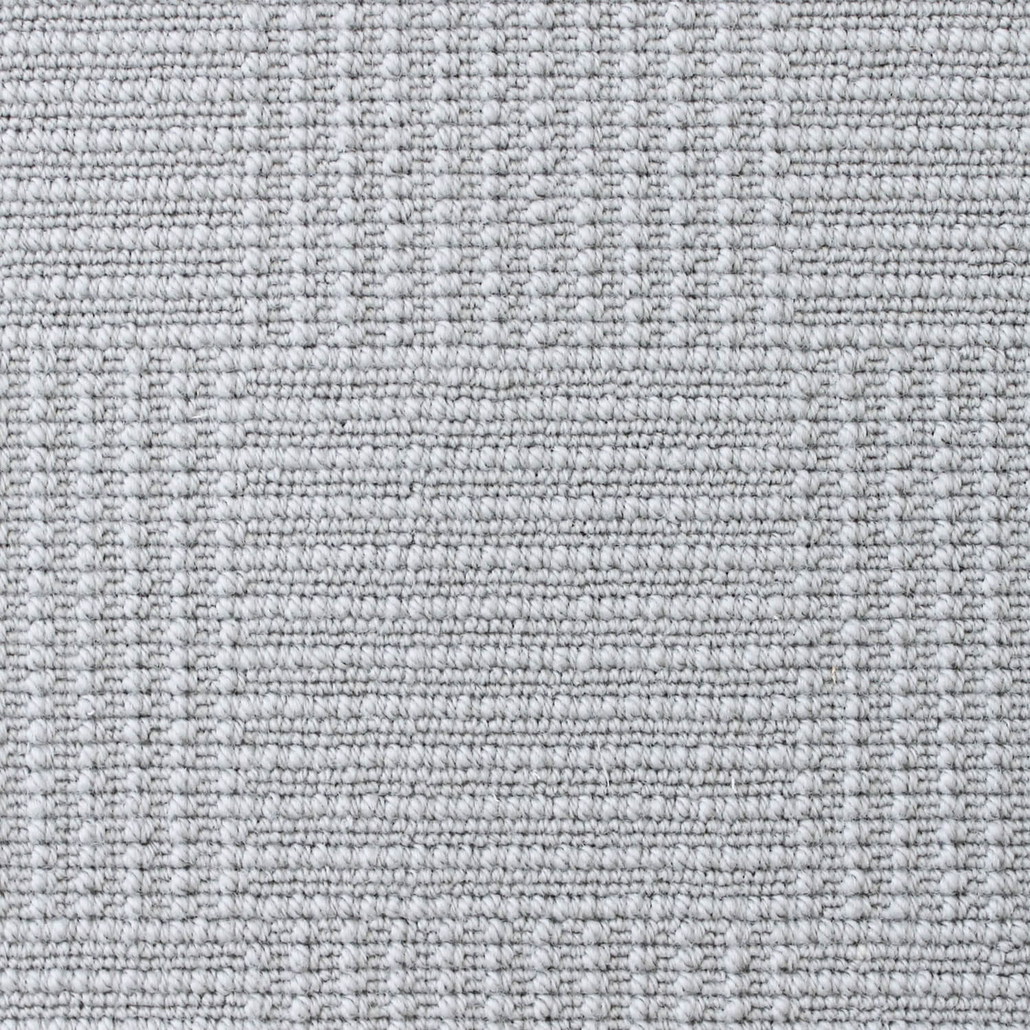 Gracious Grid Birch | Designer Wool Wilton Living Room Carpet | Silver ...